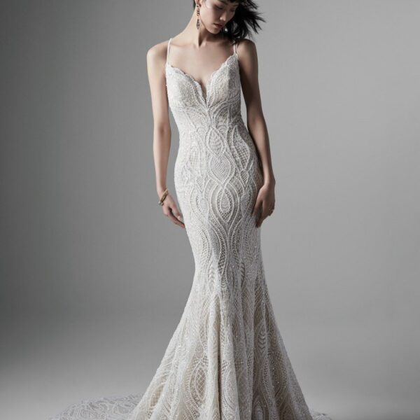 D3577 Wedding Dress by Essense of Australia ⋆ Precious Memories Bridal Shop