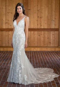 D3657 by Essense of Australia ⋆ Precious Memories Bridal Shop